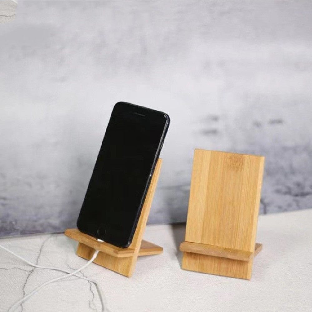 Desktop Bamboo Phone Holder Charging – Bamboo Can Do